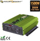 ML1500 Power Bright 1500 Watt 24V Power Inverter, Dual 110V AC Outlets ...
